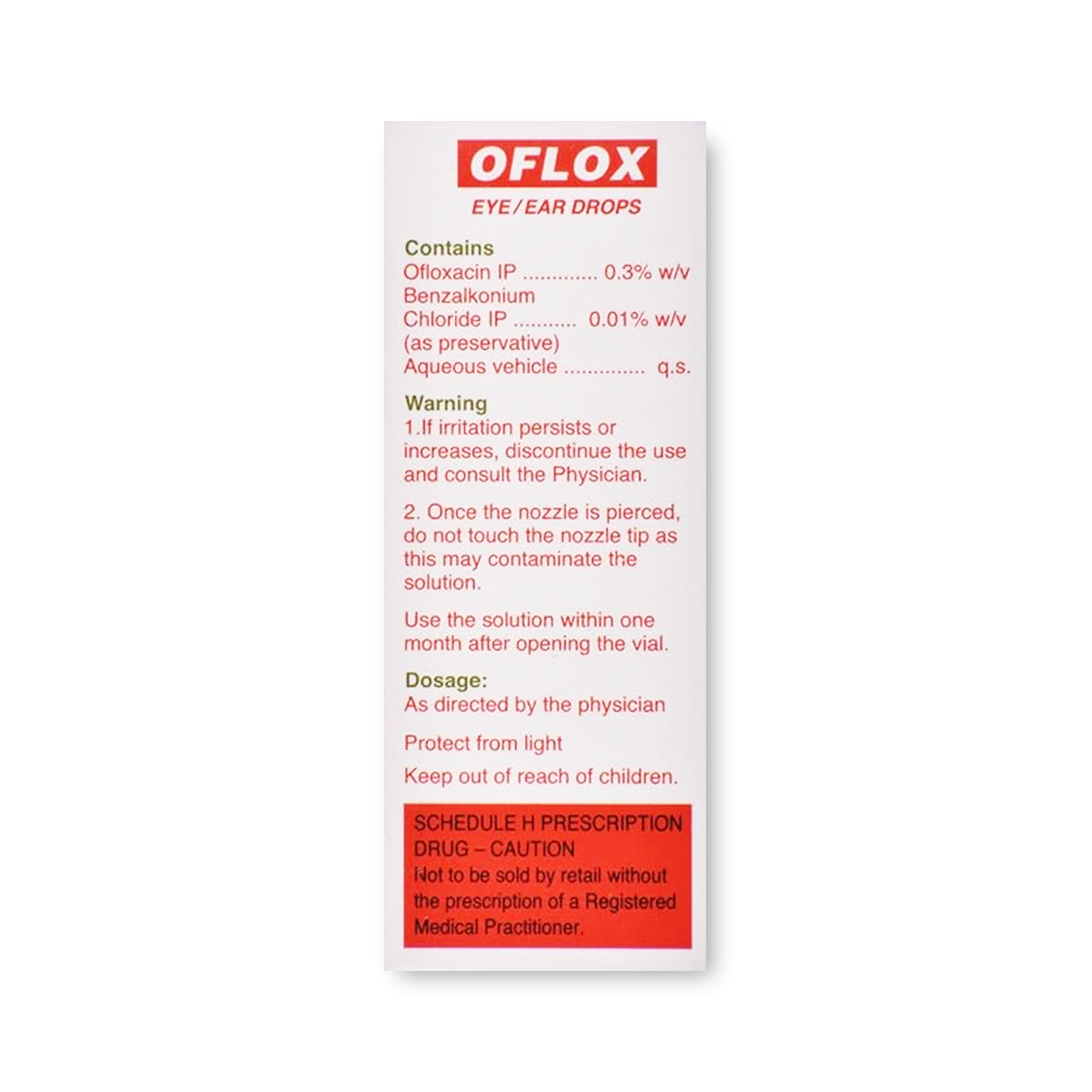 Oflox Eye Drops: Benefits, Precautions, Prices, and Uses