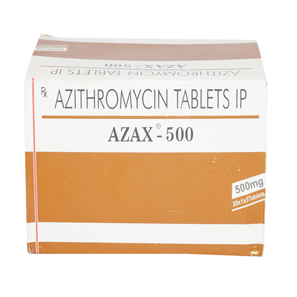 Order Azax 500 mg | Zithromax | Azithromycin | Its Uses