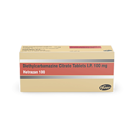 Hetrazan 100 mg: Uses, Benefits and Price